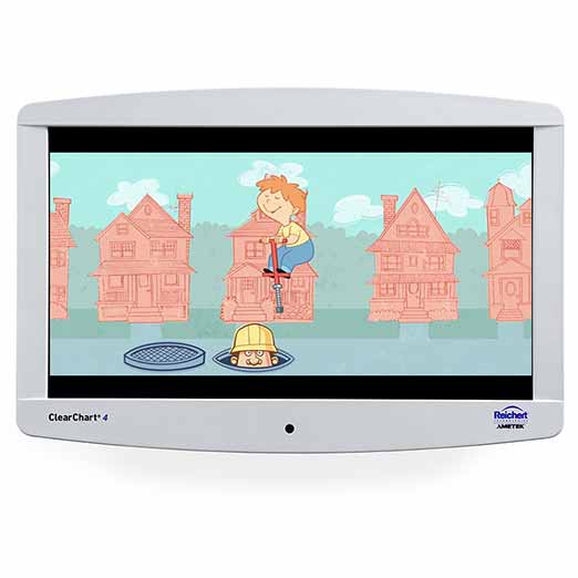 Sistema de agudeza digital ClearChart® 4 - Tecnologia Dos